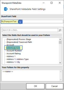 Sharepoint Metadata (Dynamics 365) - mscrm-addons.com KnowledgeBase
