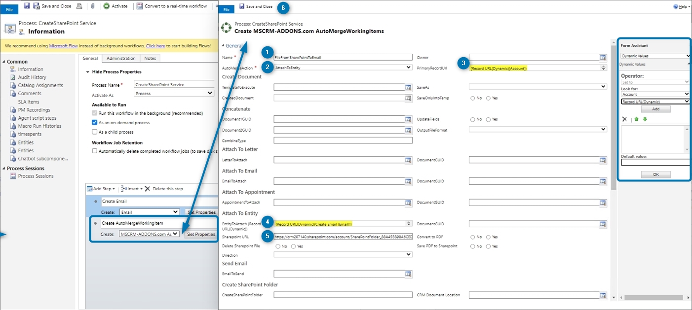 How To Attach A Document From SharePoint To An Email In A Workflow