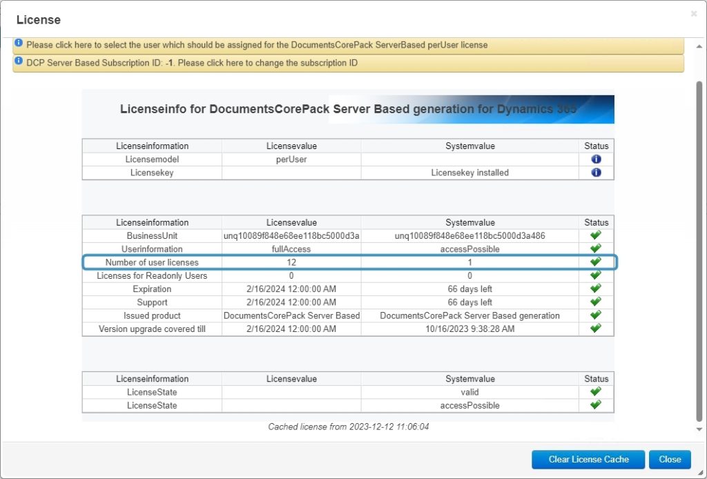 How to activate per User Licensing in Dynamics 365