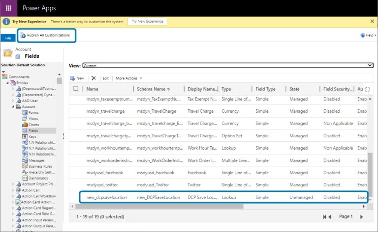 How to specify a SharePoint location for entities with multiple Save ...