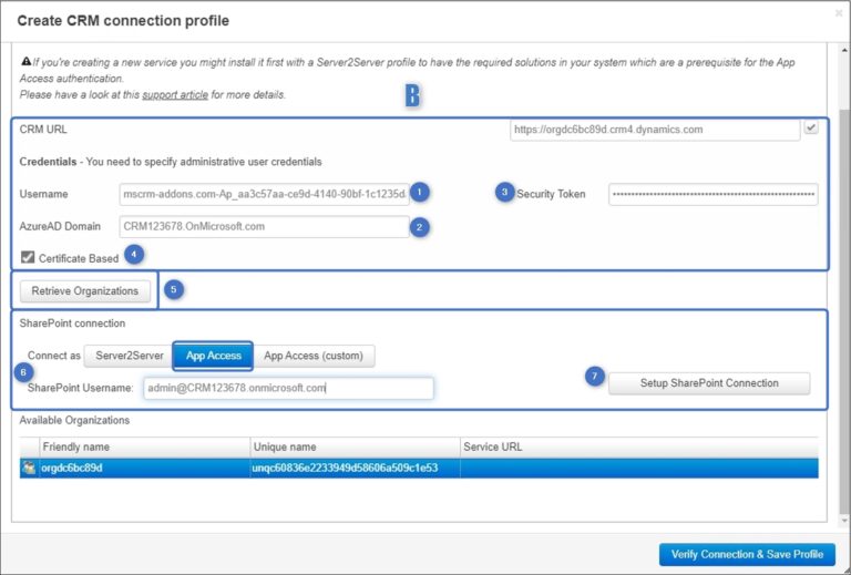 mscrm-addons.com Application Access for Dynamics 365 (App Access) - DocumentsCorePack