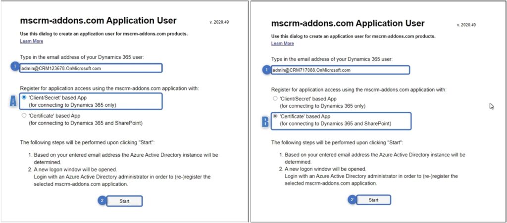 Application Access for Dynamics 365 (App Access) - DocumentsCorePack