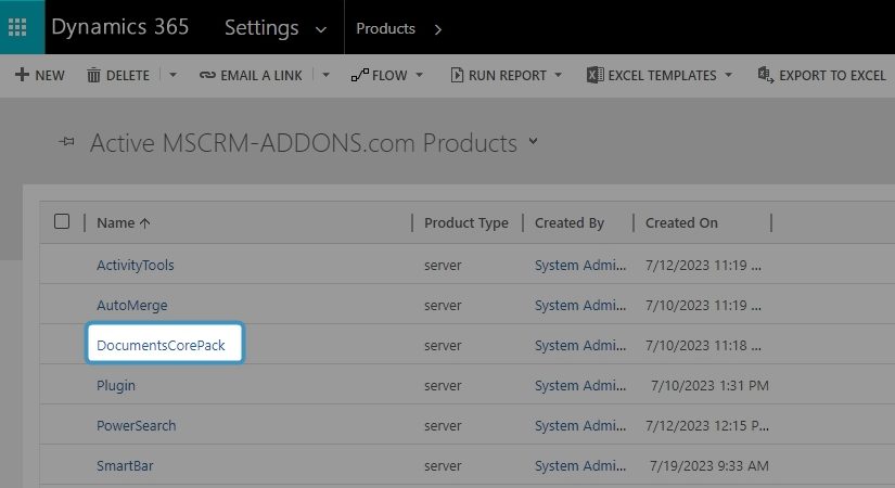 How to create a SettingsKey manually in MS Dynamics 365