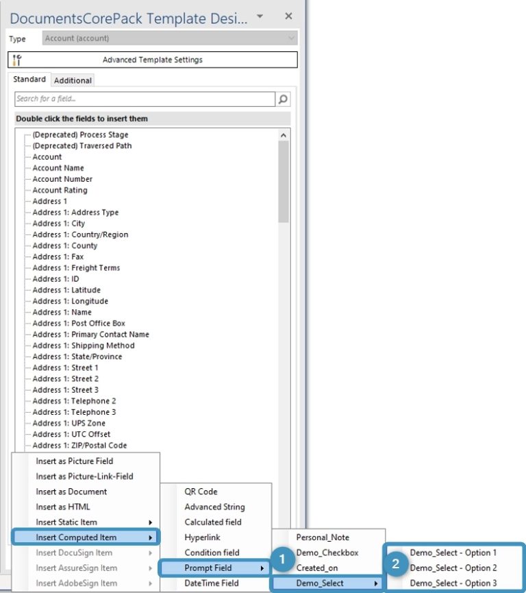 Map user-input into documents via user prompts