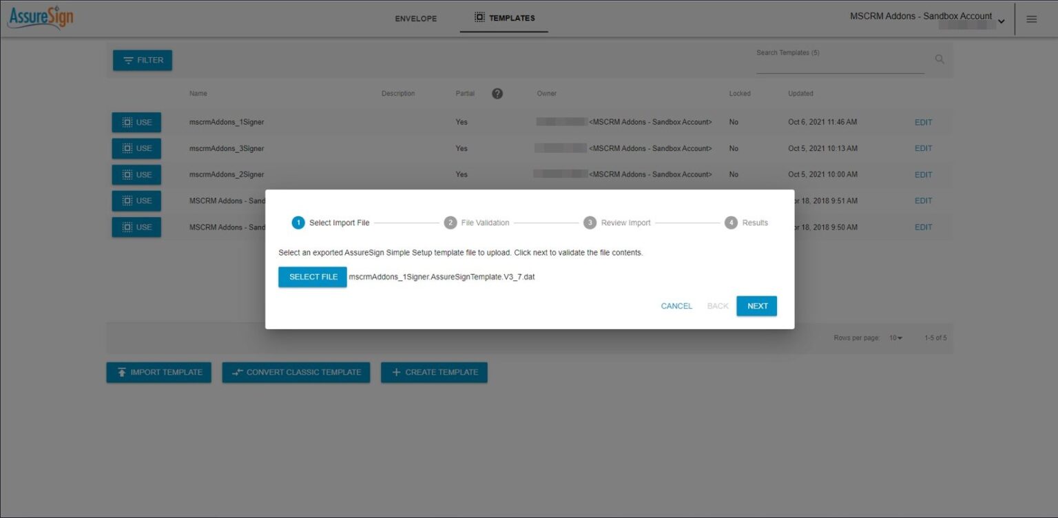 AssureSign for DocumentsCorePack – Simple Setup