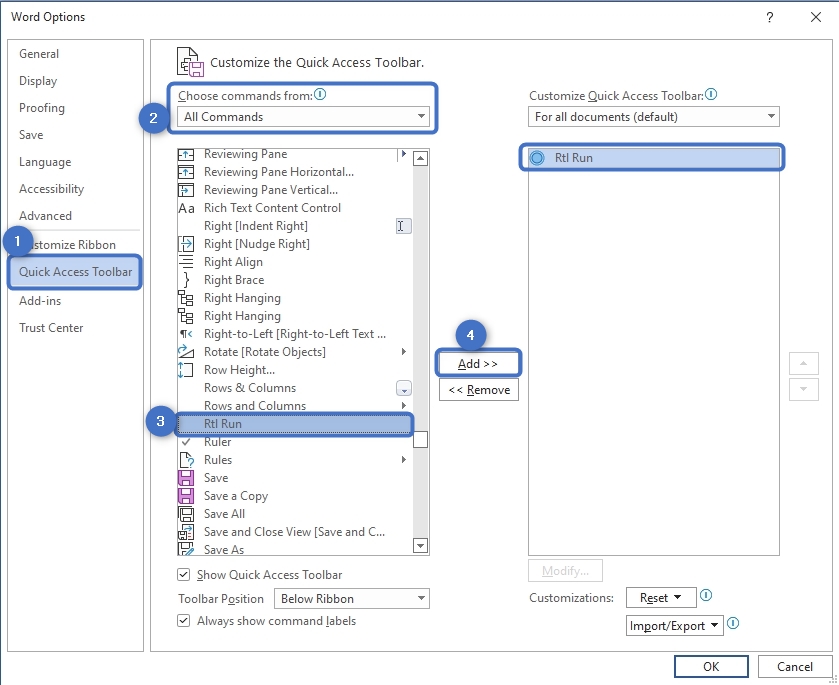 How To Fix Fields With Arabic Text In DocumentsCorePack