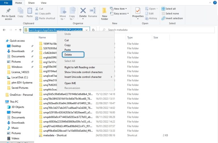 How to update the metadata in the DocumentsCorePack Template Designer ...