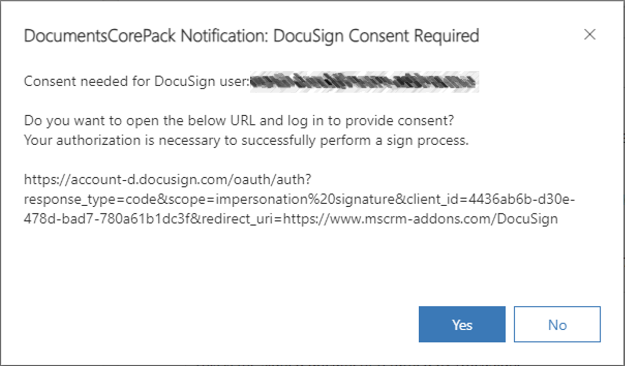 DocuSign is retiring basic authentication - mscrm-addons.com KnowledgeBase