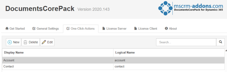 Migrating One Click Actions Using The Configuration Migration Tool And 