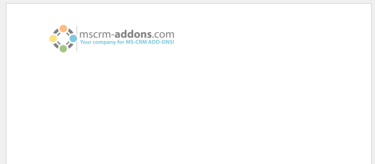 Dynamic Header selection via DocumentsCorePack Dialog