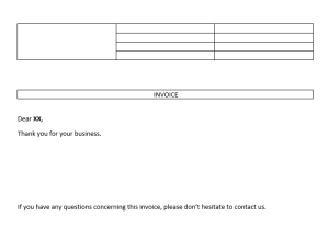Step-by-Step: How to create an invoice template