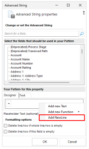 The DocumentsCorePack Property Designer