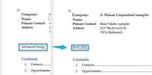How to insert the current date with the DateTime function