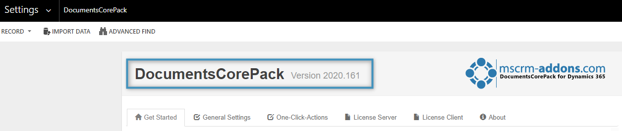 Mscrm Addons For Microsoft Dynamics 365 Version Number Guide Mscrm Knowledgebase