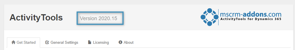 Mscrm Addons For Microsoft Dynamics 365 Version Number Guide Mscrm Knowledgebase