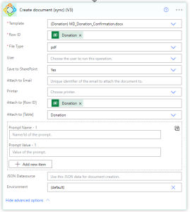 Generate and display documents in Power Pages