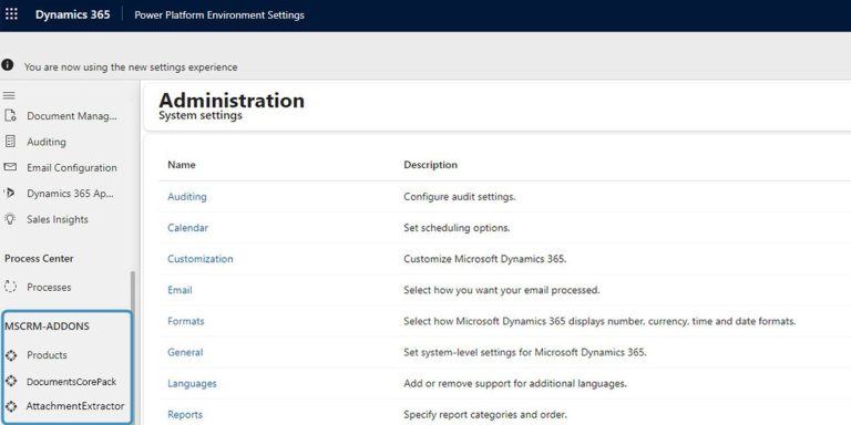 How to access the DocumentsCorePack Server Based General Settings for ...