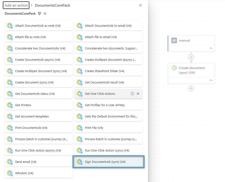 Generate and send a document for e-signing using DeepSign