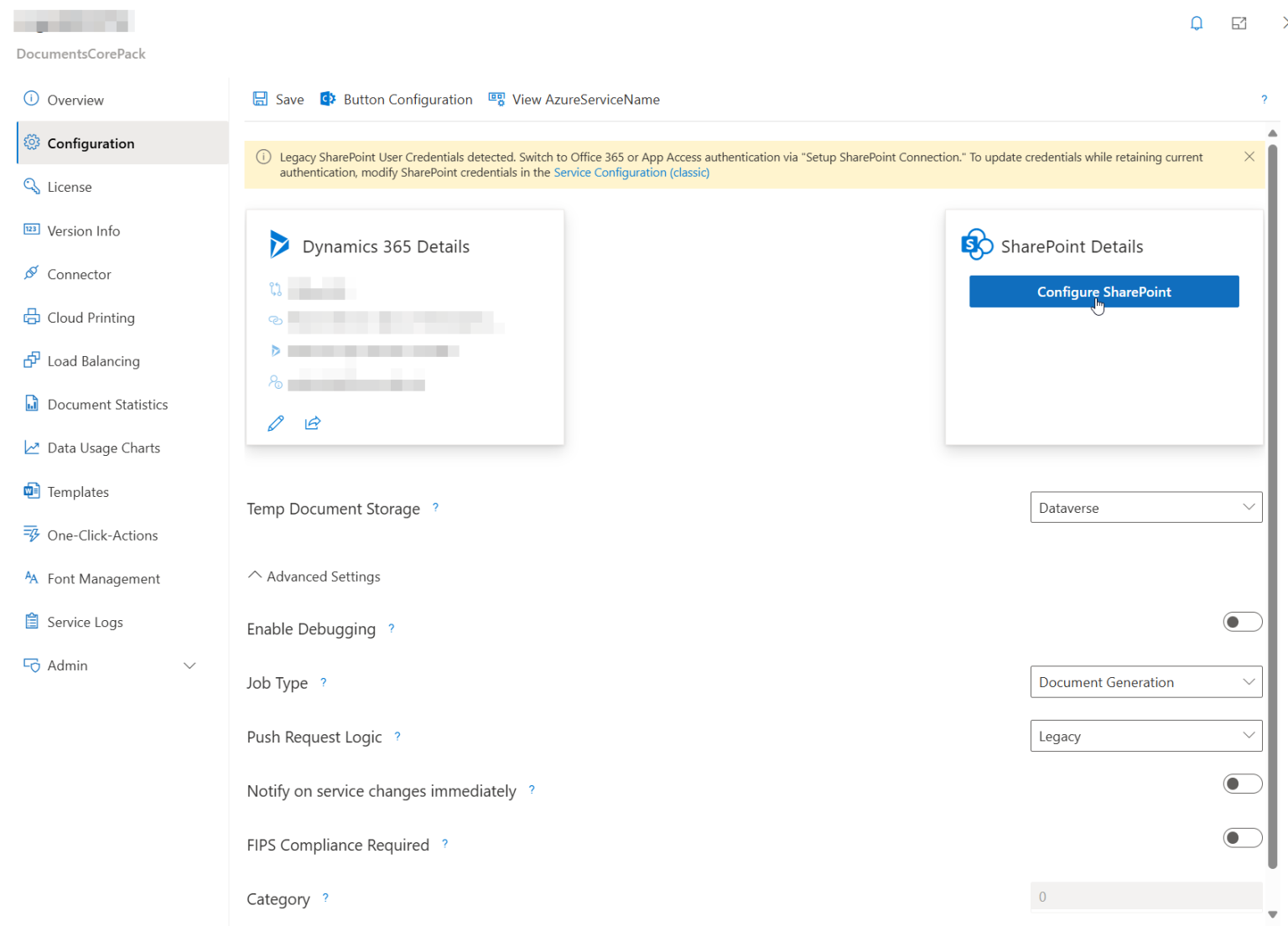 Updating Legacy SharePoint Connections - mscrm-addons.com KnowledgeBase